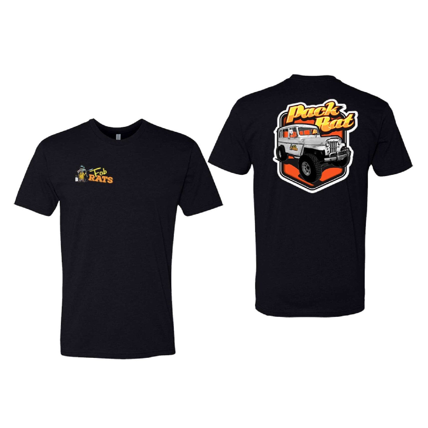 Pack Rat T-shirt - Black – The Fab Rats