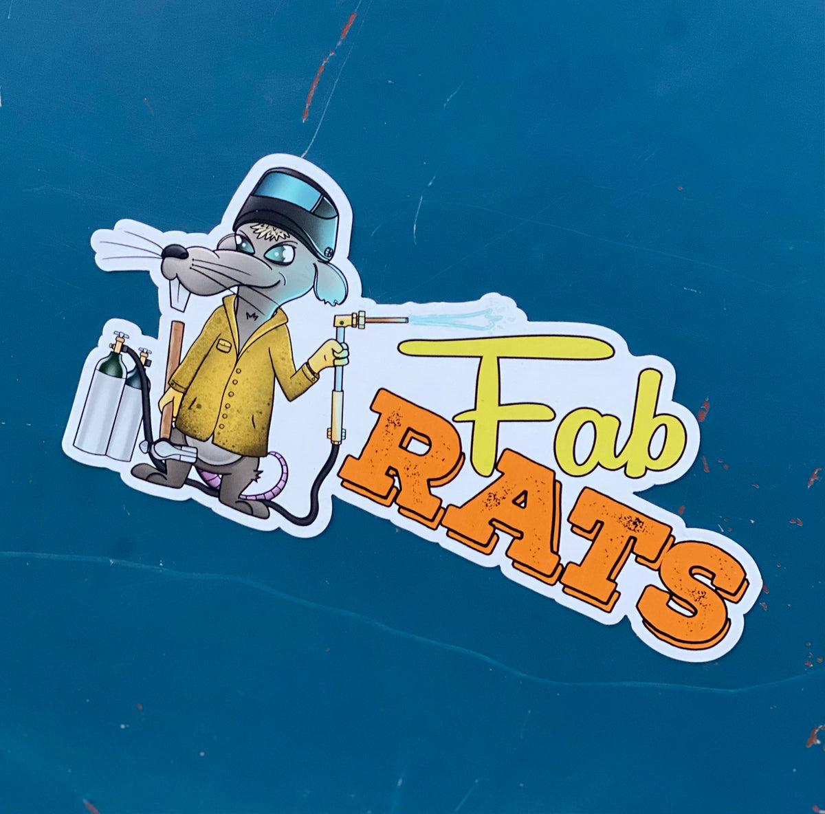 Fab Rats Sticker – The Fab Rats